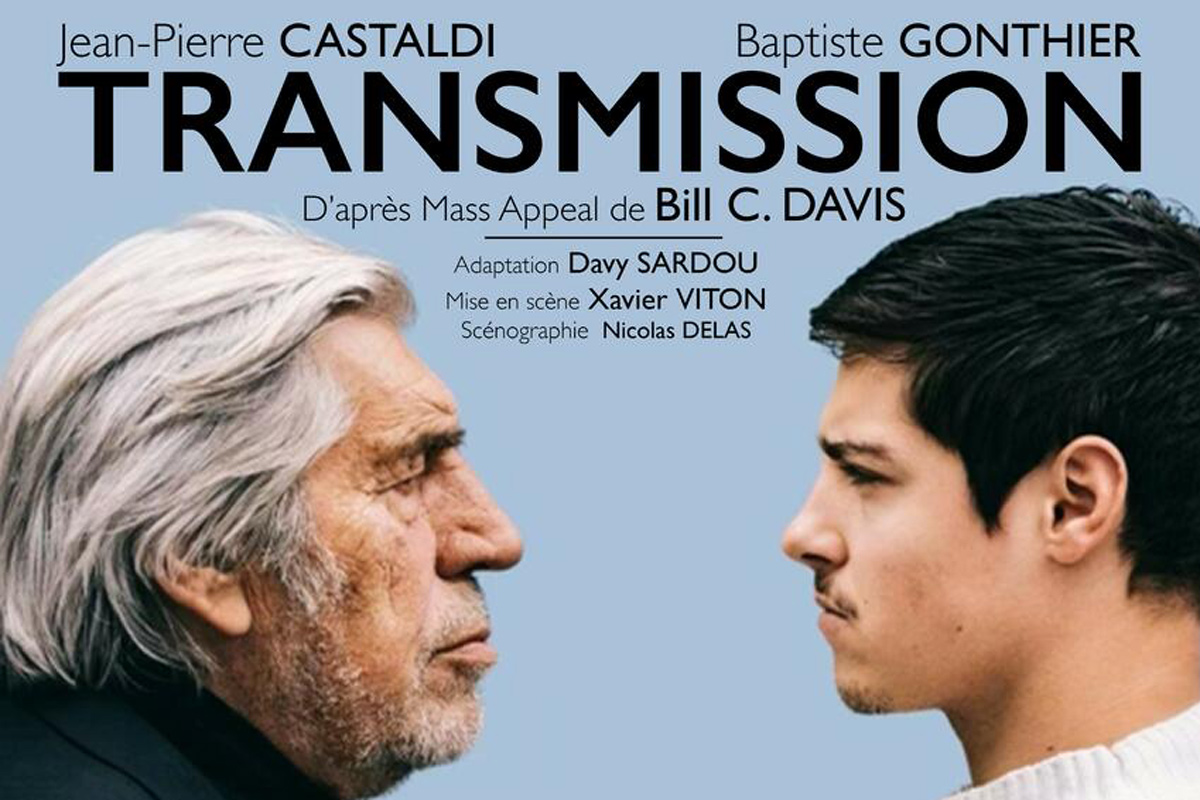 Transmission, une pièce de théâtre avec Jean-Pierre Castaldi