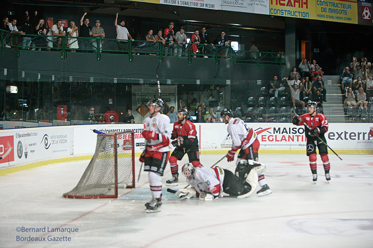 Les Boxers s'imposent à la maison