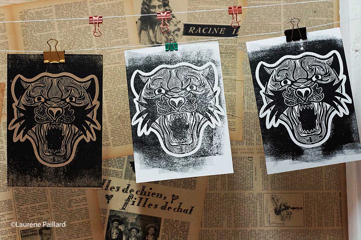 Exploration artistique : À la découverte de la linogravure