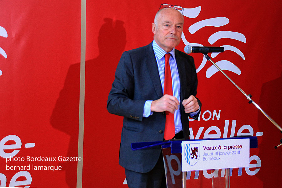 Les Vœux d'Alain Rousset à la presse